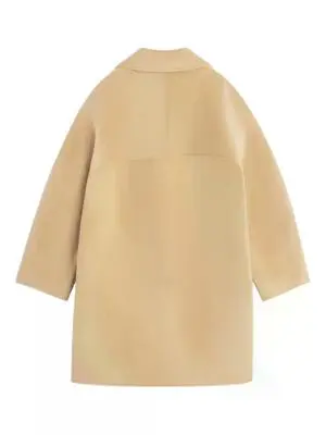 Maison Kitsuné Button Wool Coat