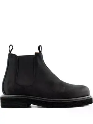 BUTTERO® Leather Chelsea Boots - Black