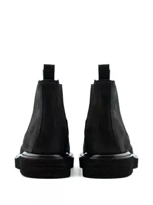 BUTTERO® Leather Chelsea Boots - Black