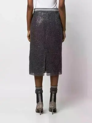 Brunello Cucinelli Sequin-embellished Midi Skirt