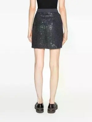 Brunello Cucinelli Sequin-embellished Miniskirt