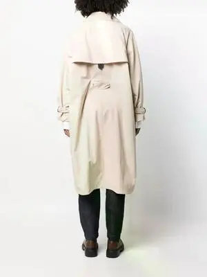 Brunello Cucinelli Buttoned Trench Coat