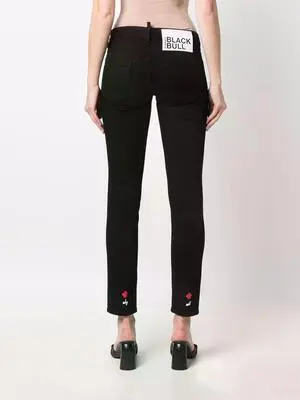 Dsquared2 Logo-patch Skinny Trousers