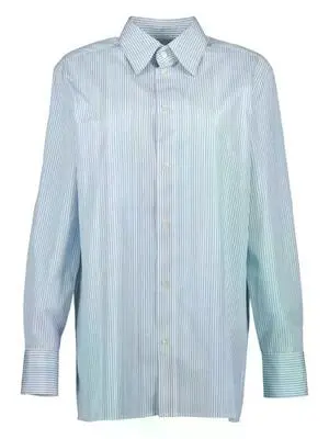 Saint Laurent Striped Cotton Shirt