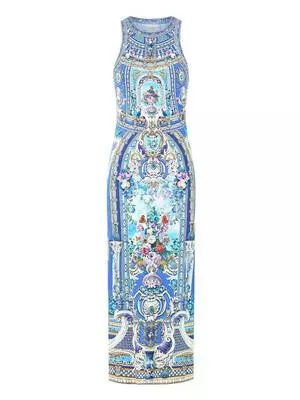 Camilla Round Neck Day Dresses