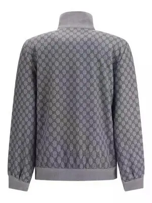 Gucci Gg Monogram Zip Jacket