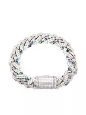 DARKAI Prong-pavé Bracelet - Silver