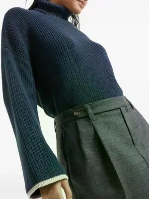 Brunello Cucinelli Tailored Virgin Wool Miniskirt