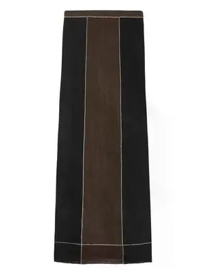 Tory Burch Panelled Midi Skirt