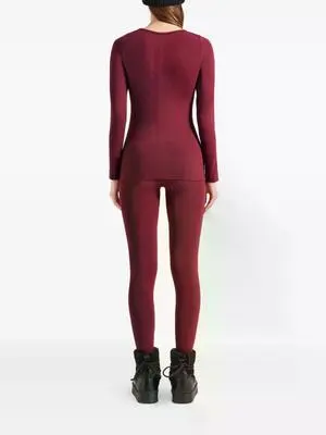 Fusalp Troop Round-neck Ski Top - Red