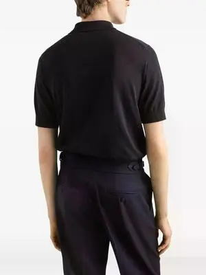 Dolce & Gabbana Button-fastening Polo Shirt - Blue
