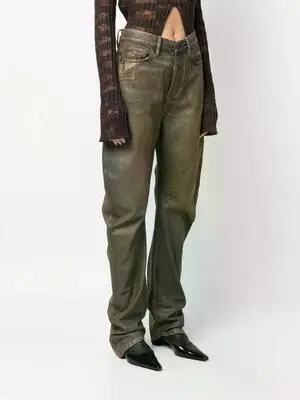 Acne Studios Relaxed Fit Coated Jeans