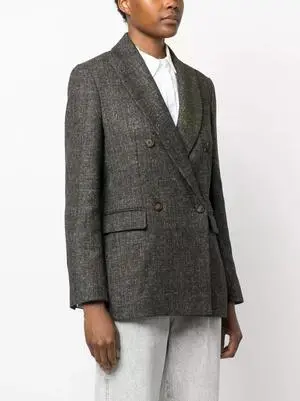 Brunello Cucinelli Double-breasted Button-fastening Blazer