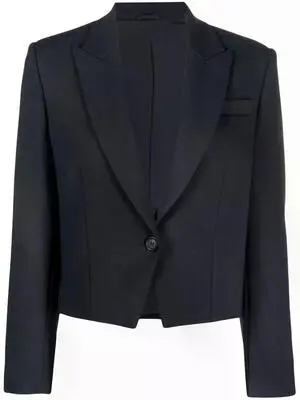 Brunello Cucinelli Single-breasted Cropped Blazer