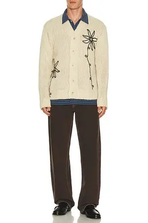 Nn07 Mika Flower Cardigan