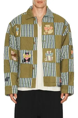 STORY MFG. Short On Time Jacket - Tales Patchwork