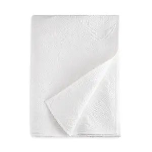 Michael Aram Wildflowers Coverlet, Queen - White