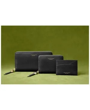Tory Burch Medium Romy Wallet - Black