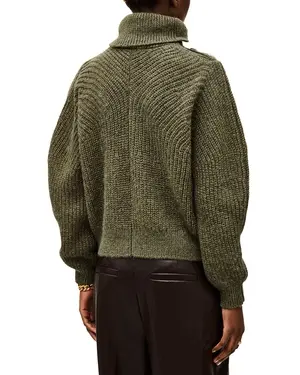Ba&sh Roumane Turtleneck Sweater - Khaki