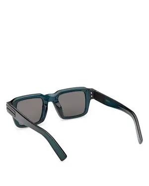 Zegna 48mm Square Frame Sunglasses