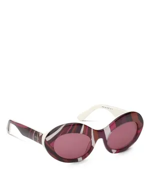 Emilio Pucci Oval Sunglasses