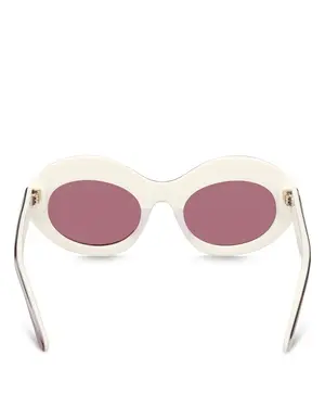 Emilio Pucci Oval Sunglasses