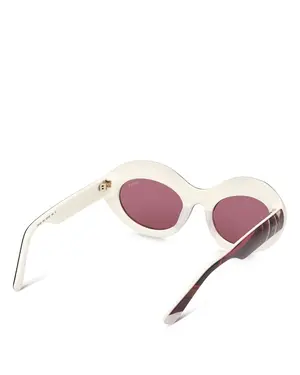 Emilio Pucci Oval Sunglasses