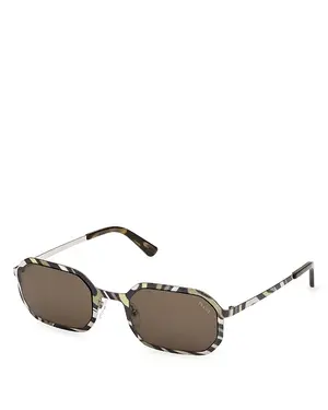 Emilio Pucci Geometric Sunglasses - Amber