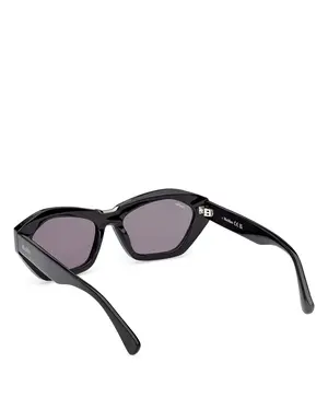 Max Mara Geometric Sunglasses, 54mm