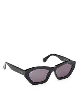 Max Mara Geometric Sunglasses, 54mm