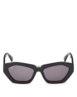 Max Mara Geometric Sunglasses, 54mm