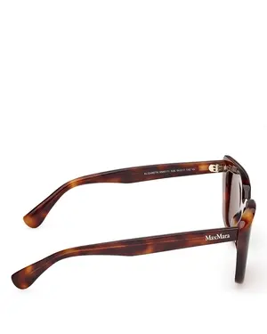 Max Mara Cat Eye Sunglasses 54mm - Havana/brown