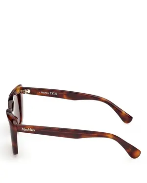 Max Mara Cat Eye Sunglasses 54mm - Havana/brown