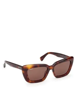 Max Mara Cat Eye Sunglasses 54mm - Havana/brown