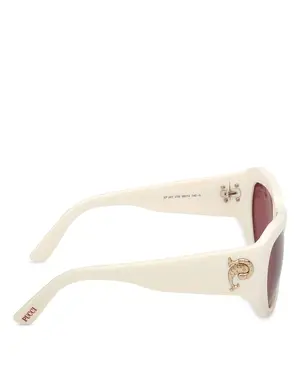 Emilio Pucci Cat Eye Sunglasses, 58mm - While