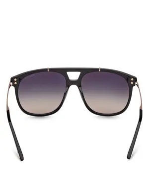 TOM FORD Sam Navigator 58mm Sunglasses