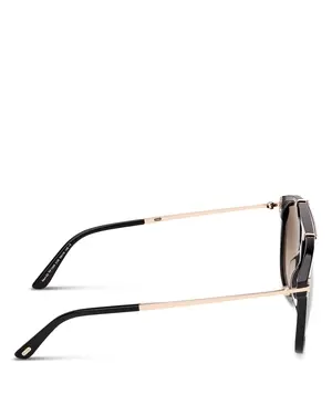 TOM FORD Sam Navigator 58mm Sunglasses