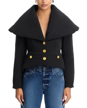 L'Agence Pippa High Collar Blazer