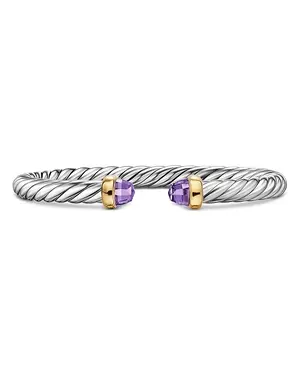 David Yurman Cable Flex Bracelet - Purple/silver