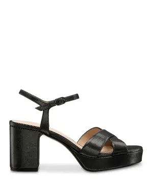 STUART WEITZMAN Dayna 80 Platform Sandals - Gunmetal