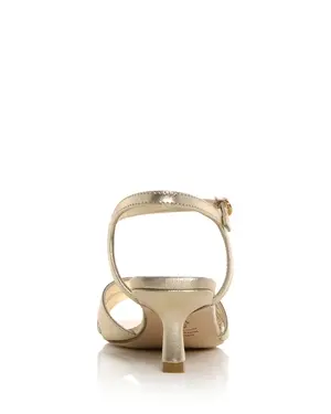 STUART WEITZMAN Vinnie Sandal - Light Gold