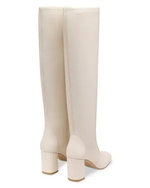 STUART WEITZMAN Lucie 75 Boots - Cream
