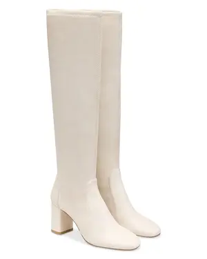 STUART WEITZMAN Lucie 75 Boots - Cream