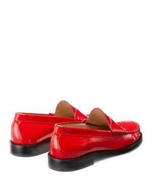 STUART WEITZMAN Lottie Loafer Flats - Cherry
