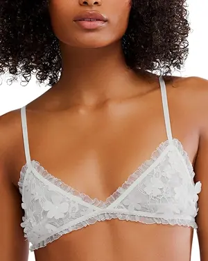 Free People Save The Date Bralette Ivory