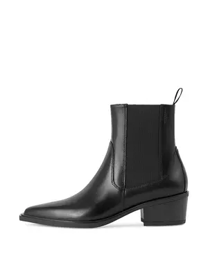 VAGABOND SHOEMAKERS Kelsey Leather Ankle Boots - Black