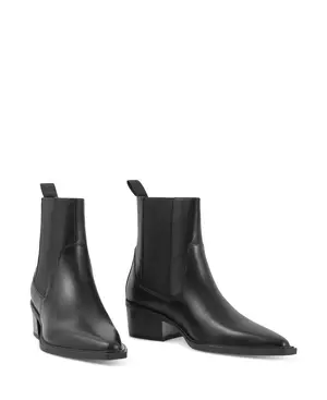 VAGABOND SHOEMAKERS Kelsey Leather Ankle Boots - Black