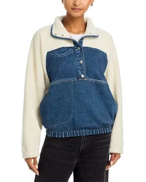 Rag & Bone Miramar Fleece Pullover - Almda