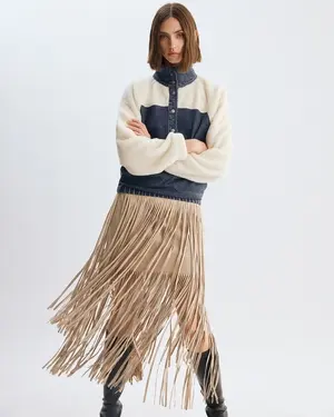 Rag & Bone Miramar Fleece Pullover - Almda