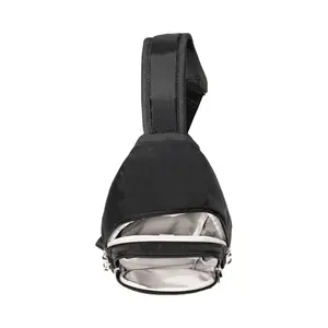 BAGGALLINI Travel Smart Edit Securtex Anti-theft Daytripper Sling Bag - Black